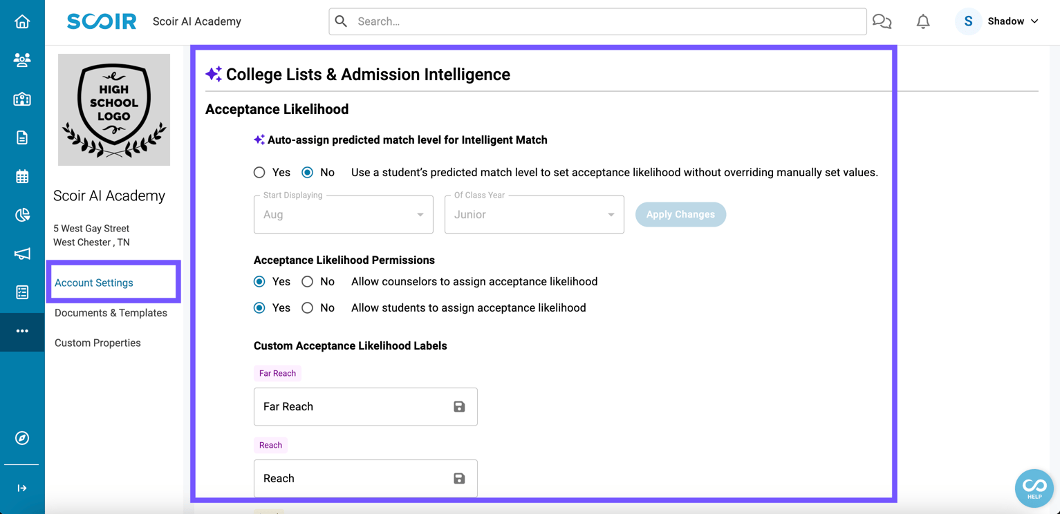 Introducing Admission Intelligence (Scoir AI) for Counselors | Scoir